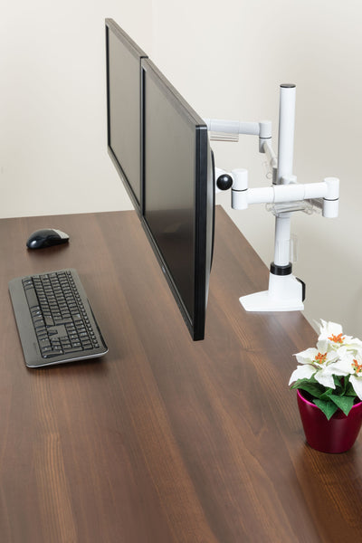 Orion Flat Screen Monitor Arm - Double | Desktop Power