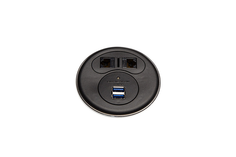 Punto - Powered Desk Grommet | Desktop Power